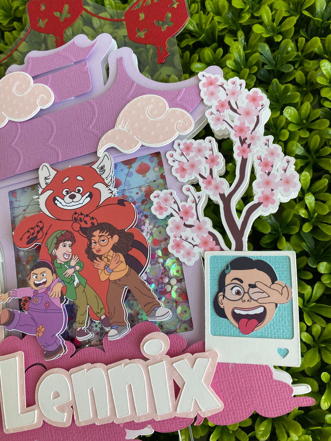 Turning Red Cake Topper|turning Red Birthday|turning Red Party ...