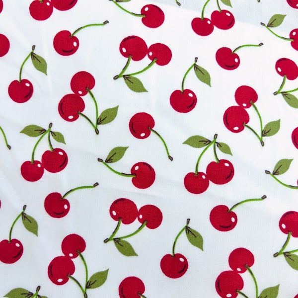 Cherry Fabric - Etsy