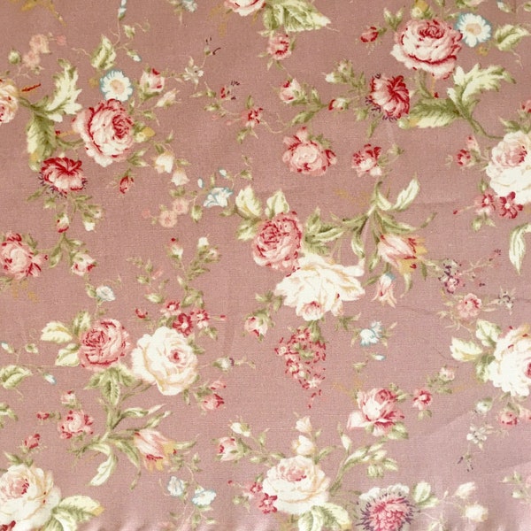 Rose Fabric - Etsy