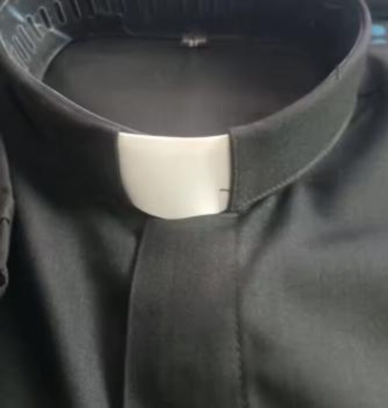 5 PACK – Clerical Tabs / Collar Slips (2 Shape Options) – Unbreakable ...