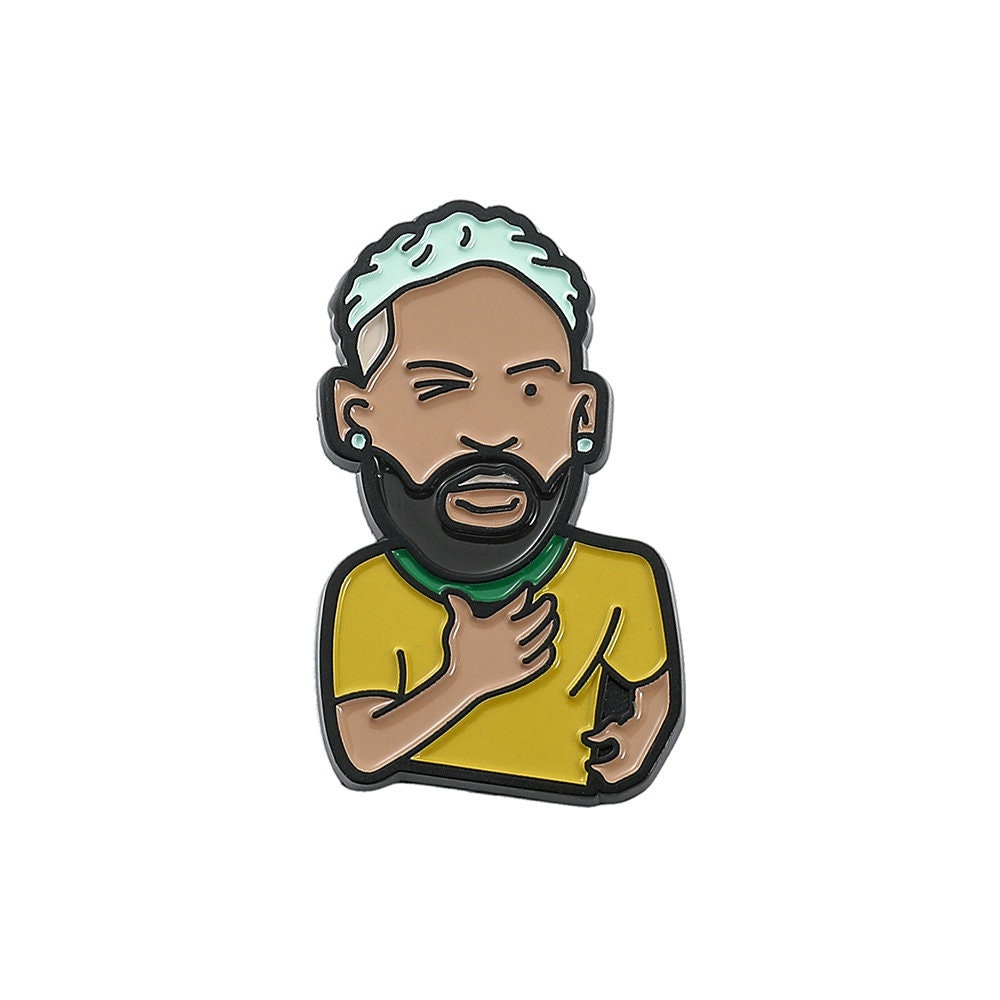 Messi Neymar Cristiano Ronaldo Mbappe Pin Lapel Clothing - Etsy