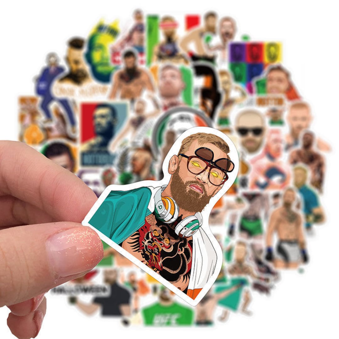 Conor Mcgregor UFC Vinyl Stickers for Water Bottles Laptop - Etsy