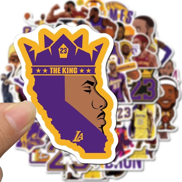 Lakers Stickers - Etsy