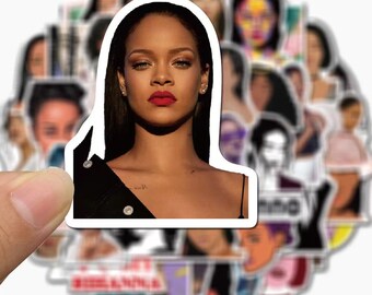 Rihanna Sticker - Etsy