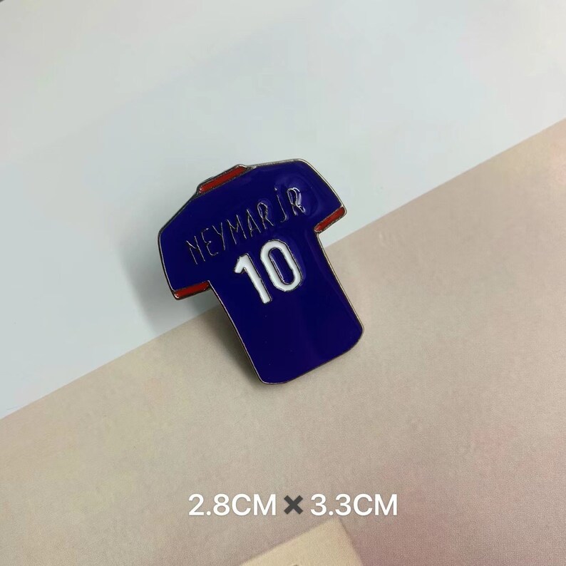 Messi Neymar Cristiano Ronaldo Mbappe Pin Lapel Clothing - Etsy