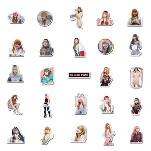 10 Blackpink Lisa Stickers for Water Bottles Laptop Sticker - Etsy