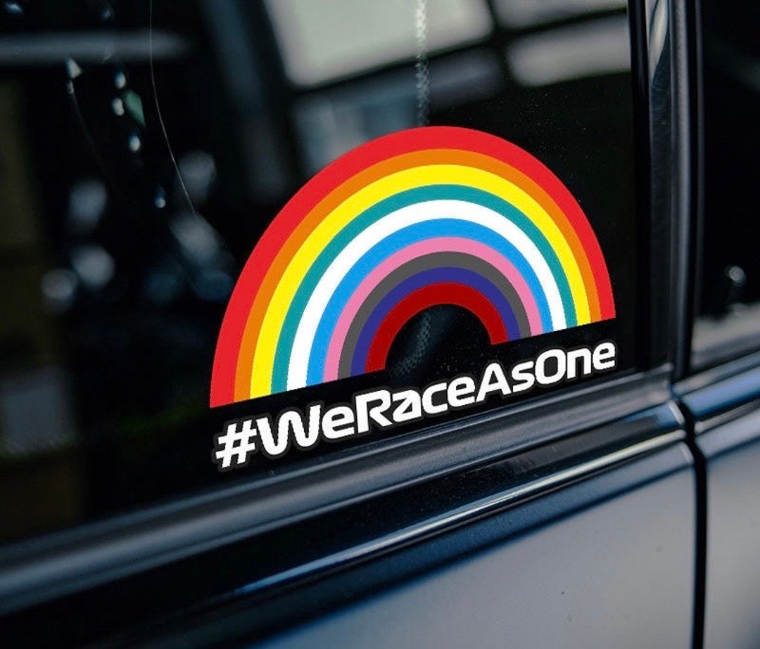 We Race as One F1 Formula One Sticker Pack F1 Team Ferrari Racing Track ...