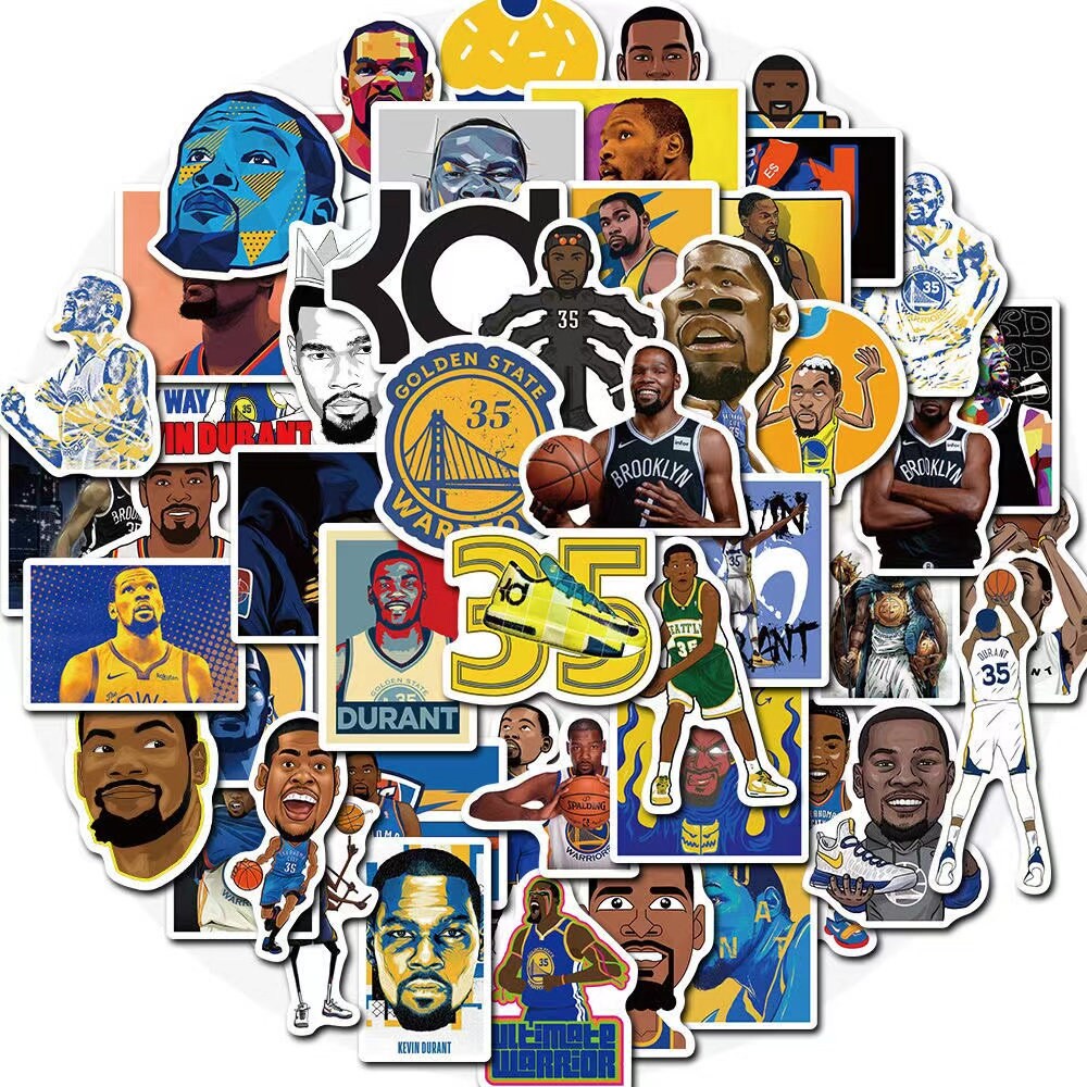 5 Kevin Durant KD Vinyl Sticker for Water Bottles Laptop - Etsy
