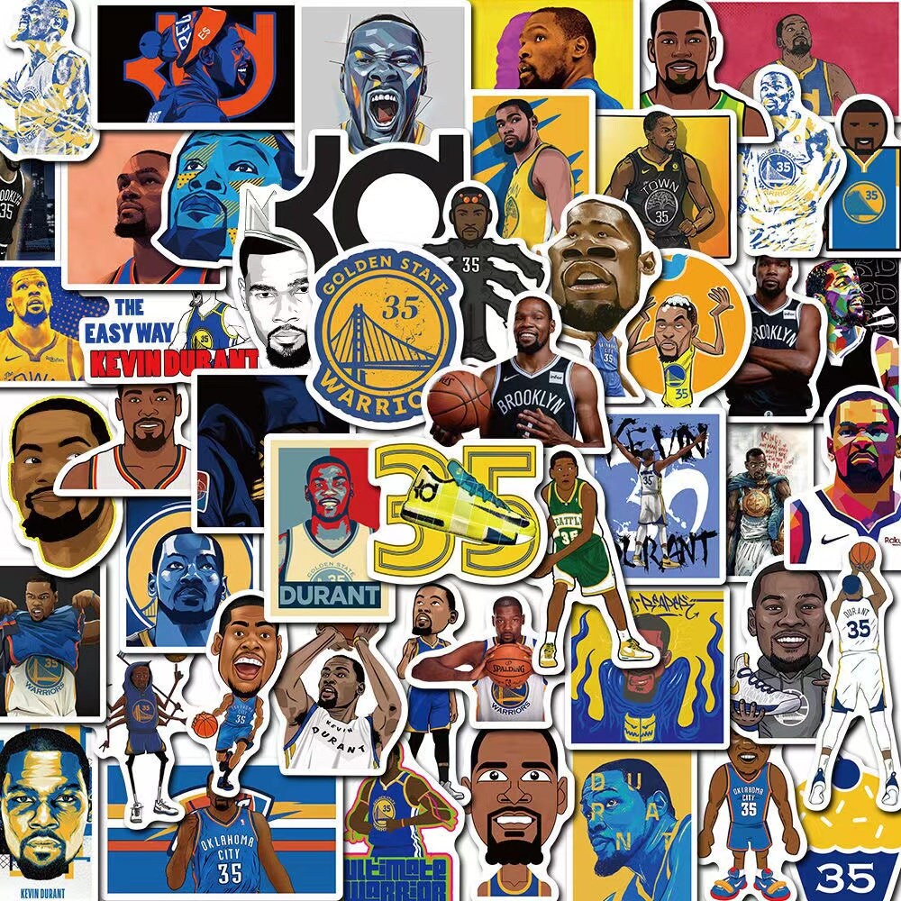 5 Kevin Durant KD Vinyl Sticker for Water Bottles Laptop - Etsy