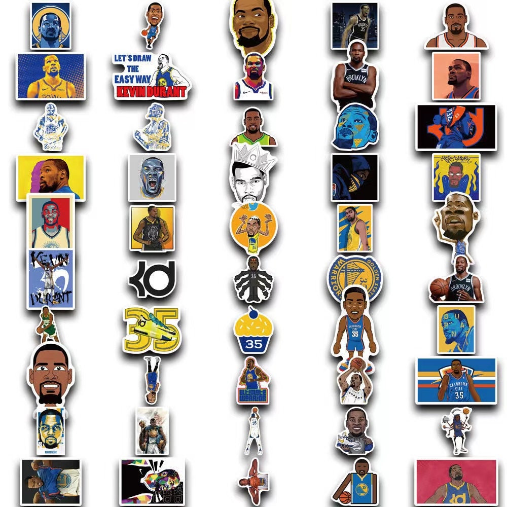 5 Kevin Durant KD Vinyl Sticker for Water Bottles Laptop - Etsy