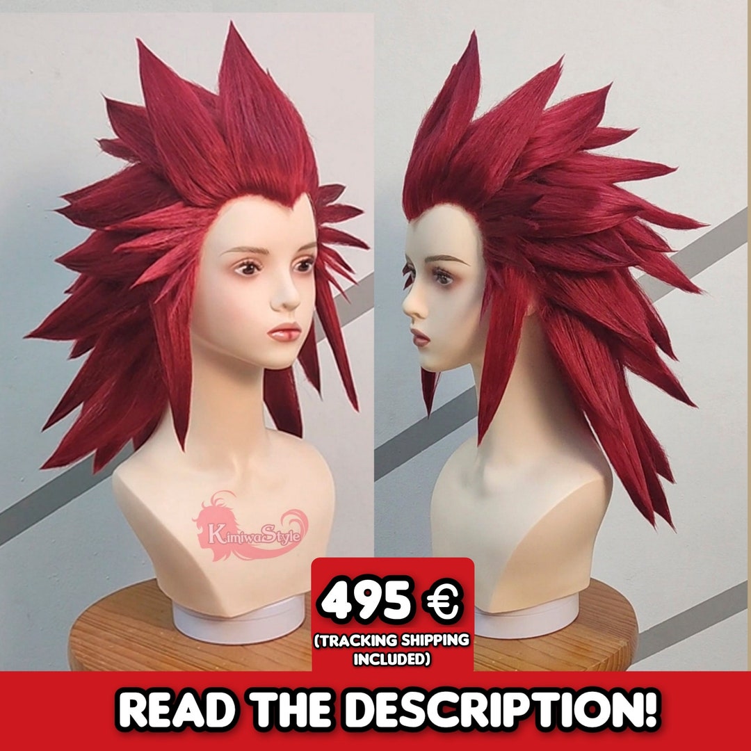 Axel Wig by Order for Cosplay INFO ONLY [ Kingdom Hearts ] Peluca Por ...