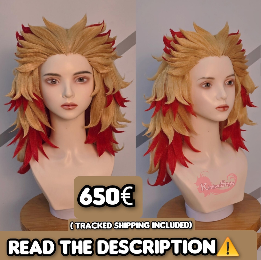 Rengoku Wig by Order for Cosplay INFO ONLY [ Demon ] Peluca Por Encargo ...