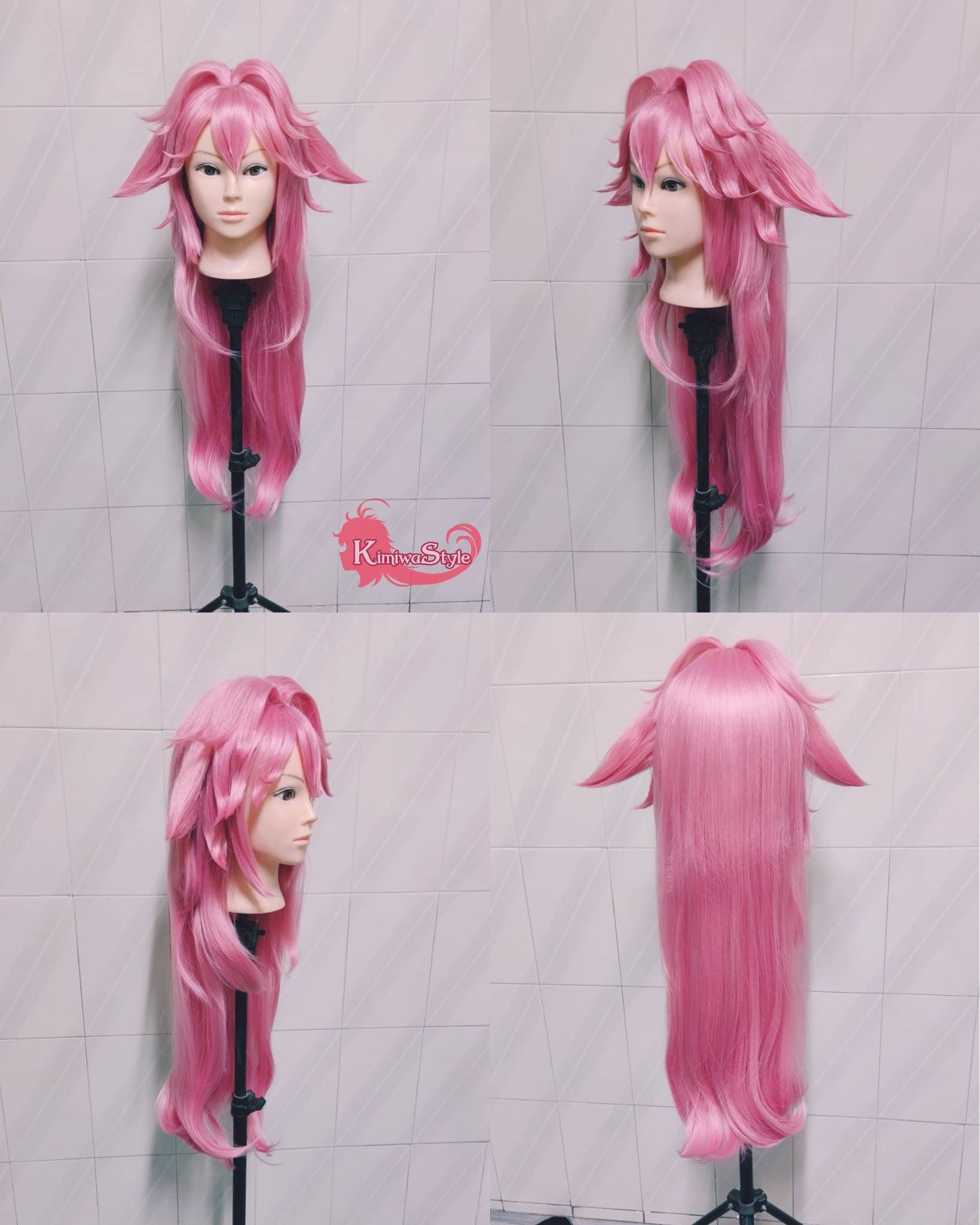 Yae Miko Wig by Order for Cosplay Genshin Impact Peluca - Etsy Australia