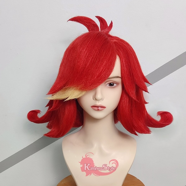 Hazbin Hotel Lucifer Cosplay Wig - Etsy