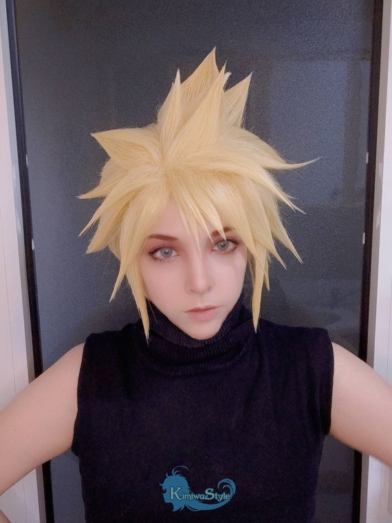 Cloud Strife Wig by Order for Cosplay Final Fantasy VII | Etsy