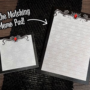 Gothic Princess Cute Sticky Note Pad • Kawaii and Gothic Aesthetic ...