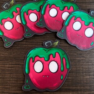 Sweet candy Apple Sticker Kawaii and Gothic Aesthetic Matte Vinyl ...