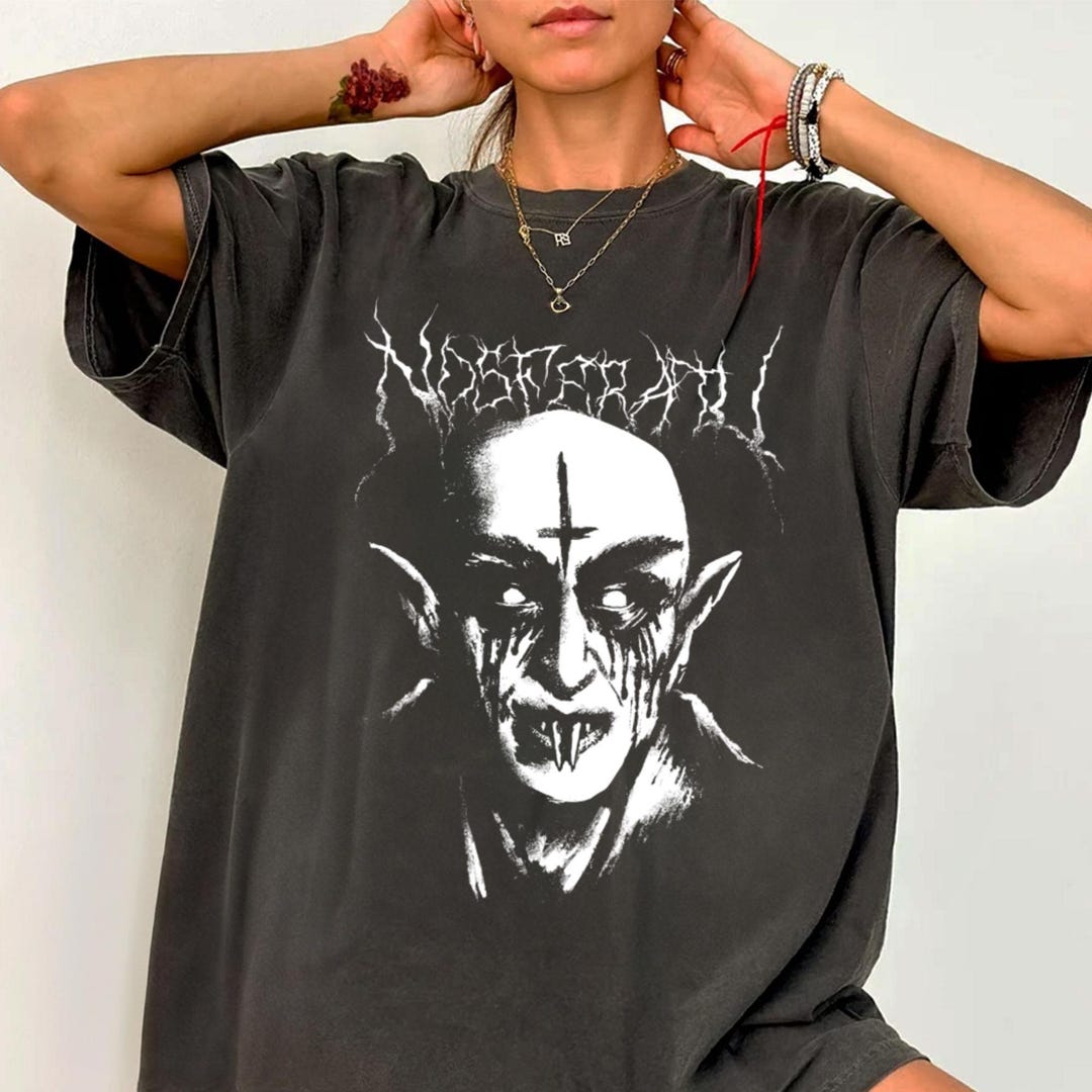 Nosferatu Graphic T-shirt Unisex Vintage Retro Vampire Horror Movie ...