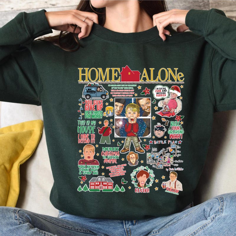 Home Alone Shirt - Etsy