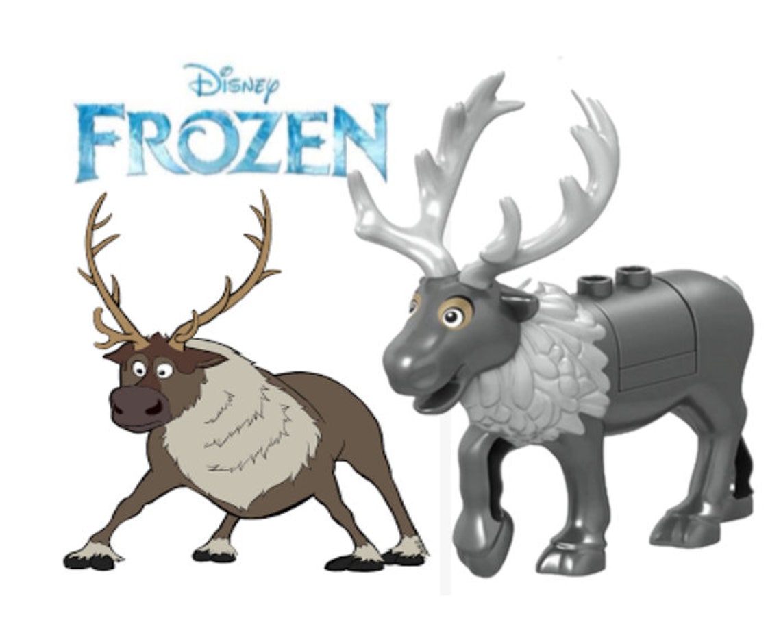Sven Frozen Mini MOC Building Block Figure Plays With Lego | Etsy