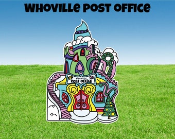 Grinch Post Office Png - Etsy