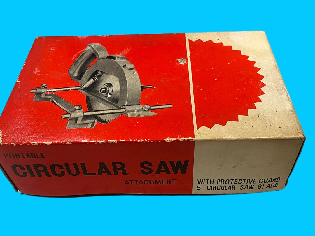 1970s Circular Saw Portable Circular Saw Attachment for Drill in ...