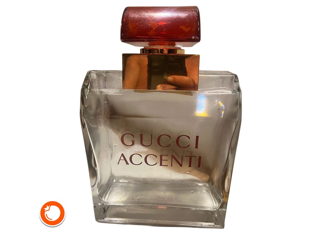 Very Rare 1990s Giant Bottle Factice XXL GUCCI ACCENTI 36 Cm, 4 Kg ...