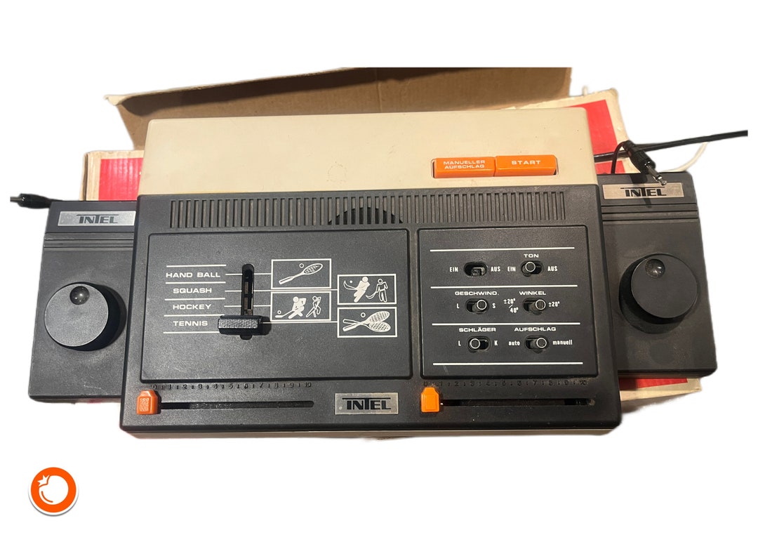 1970s INTEL TV Sport 2004 1st Generation Game Console in Original Box ...