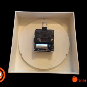 1970s Rhythm Transistor Stylish White-green Wall Clock Kitchen Clock ...