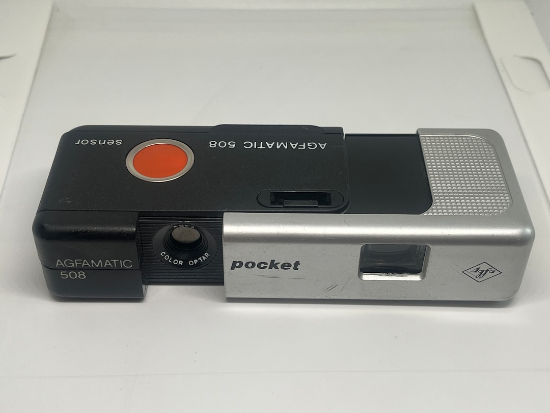 1970s AGFA Agfamatic 508 Camera Pocketcamera Ritsch-ratsch Cult Classic ...