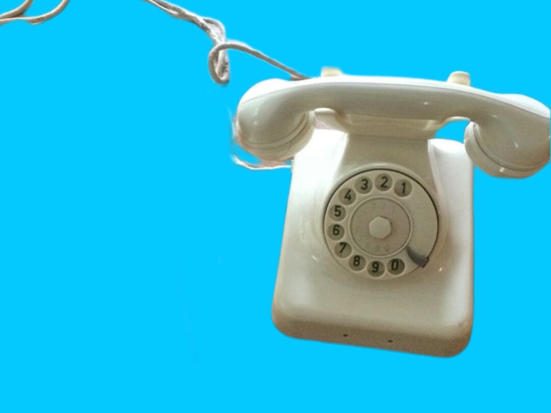 1960s Telephone Post W48 Base Color Ivory Fully Functional Germany - Etsy