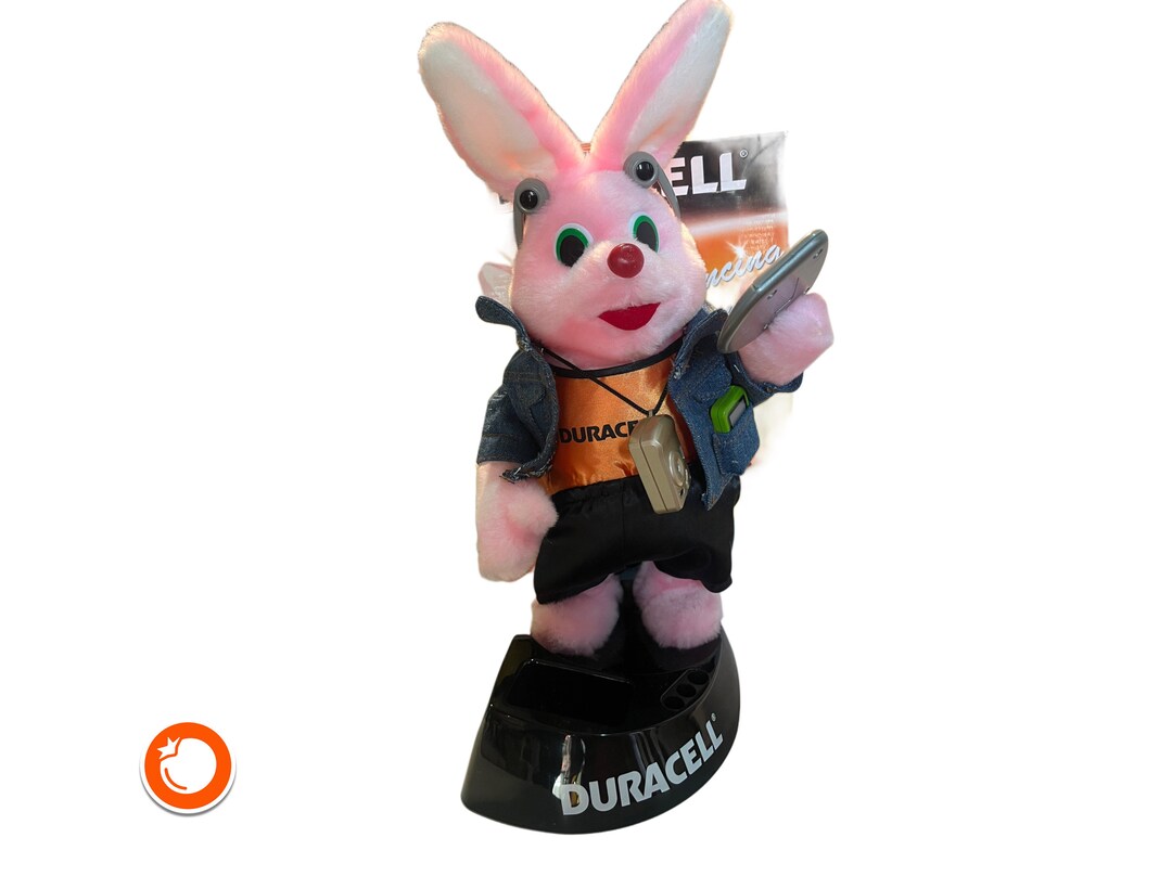 1990s DURACELL Dancing Bunny in OVP Cult Rabbit 40 Cm Fully Functional ...