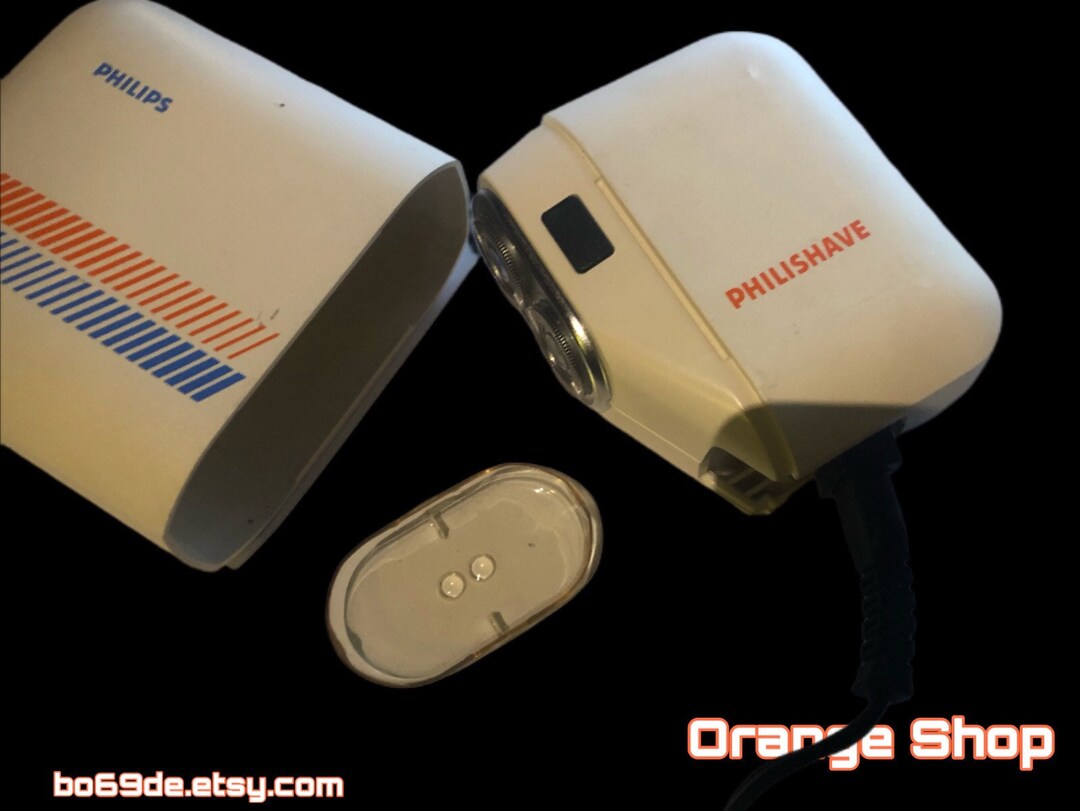 1970s PHILISHAVE Electric Razor in a CASE Used Fully Functional Very ...