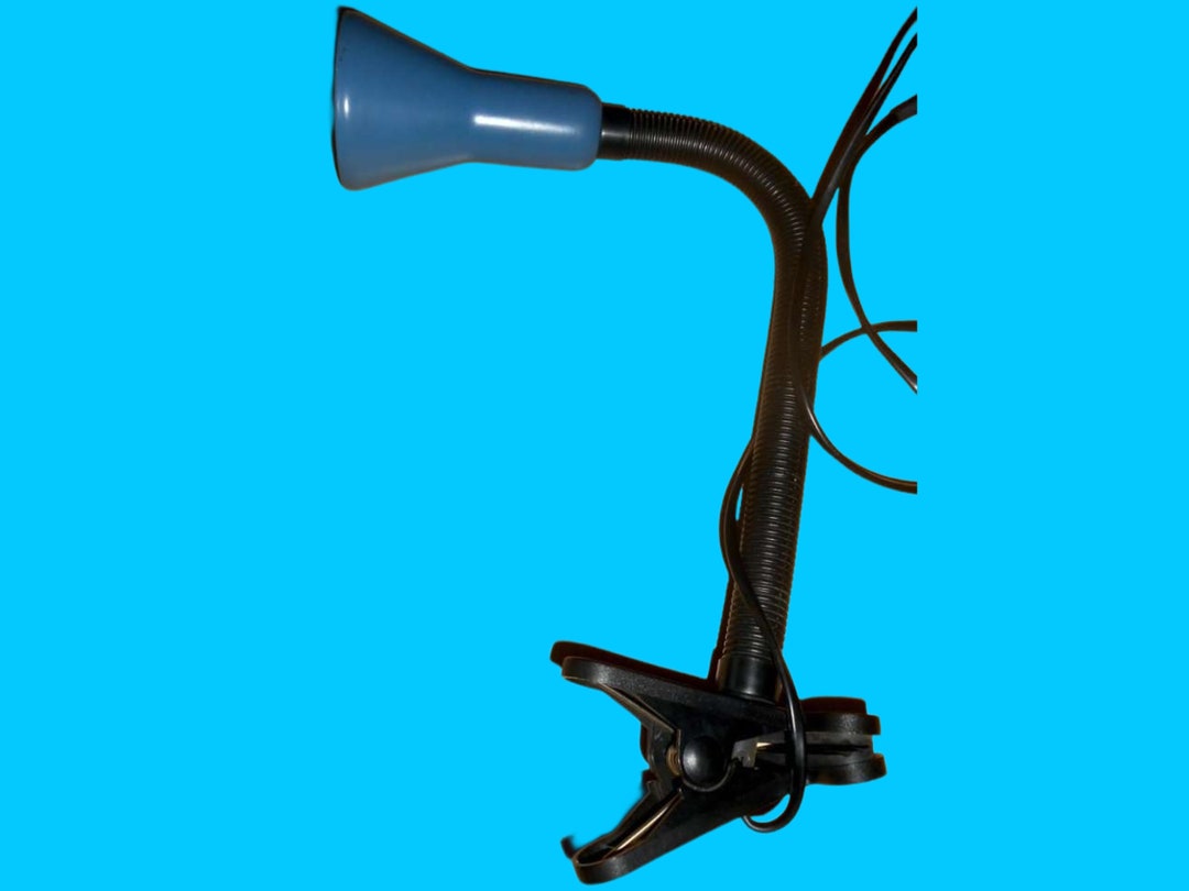 1980s Post Orne Clamp Lamp Memphis Style Desk Lamp Table Lamp Blue 50 ...