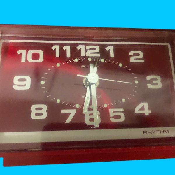 Rhythm Alarm Clock - Etsy