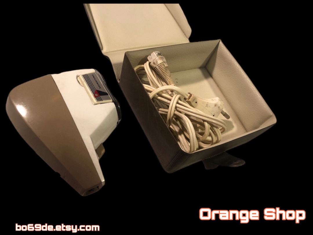1960s PHILISHAVE Electric Razor in a Case, Hardly Used, Fully ...