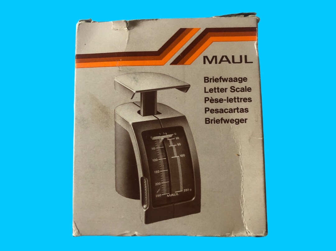 1970s MAUL Letter Scales / Analogue Scales / 70s up to 300g Austria - Etsy