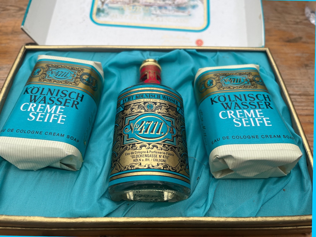 1960s New 4711 Cologne Complete Set Consisting of 2 Soap and Perfume ...