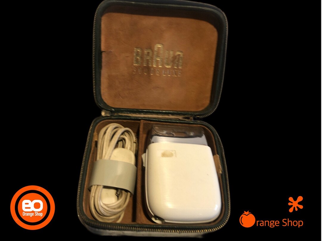 1950s BRAUN 300 De Luxe Shaver Electric Shaver in Case Used Fully ...