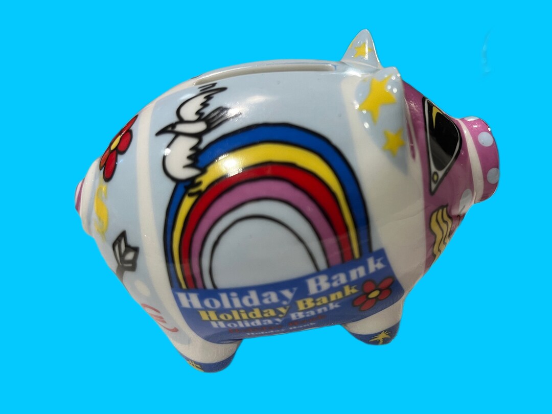 1980s Ritzenhoff Porcelain Piggy Bank 12 Cm Germany Design: Hyazint ...
