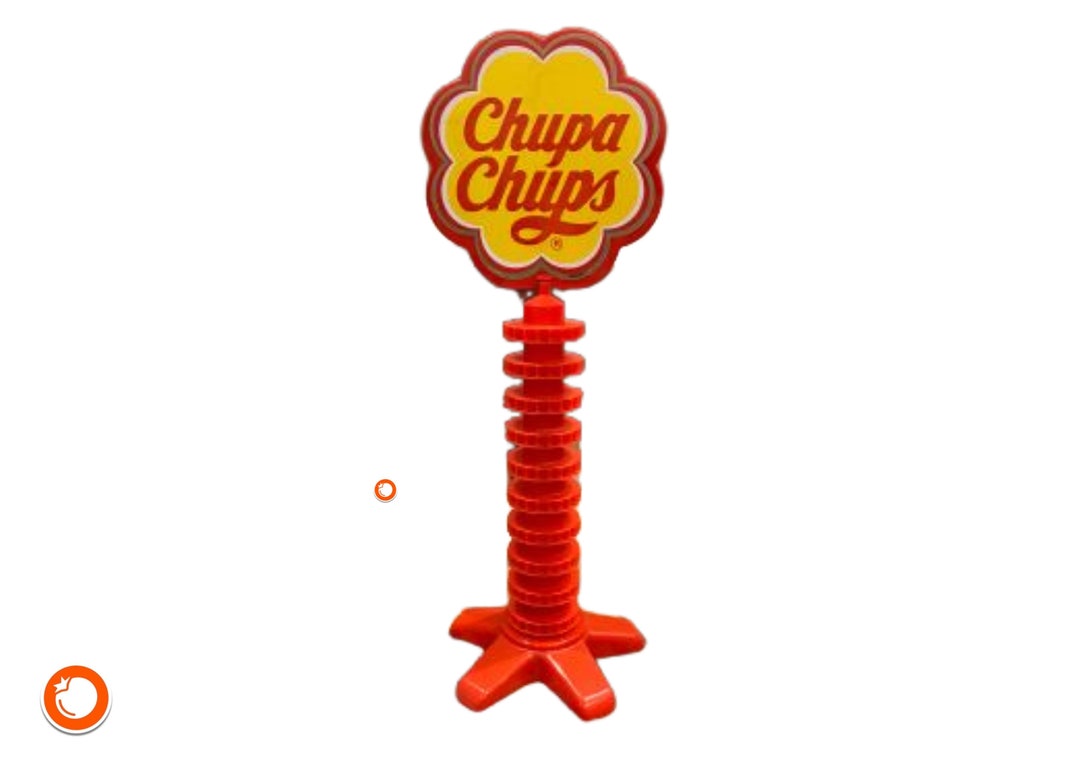 Chupa Chups Stand Advertising Stand for Lollipops Orange Collector's ...