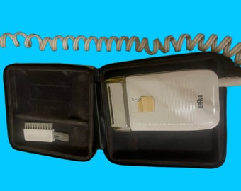 1960s BRAUN Shaver Electric Razor Without Case Used Fully Functional ...