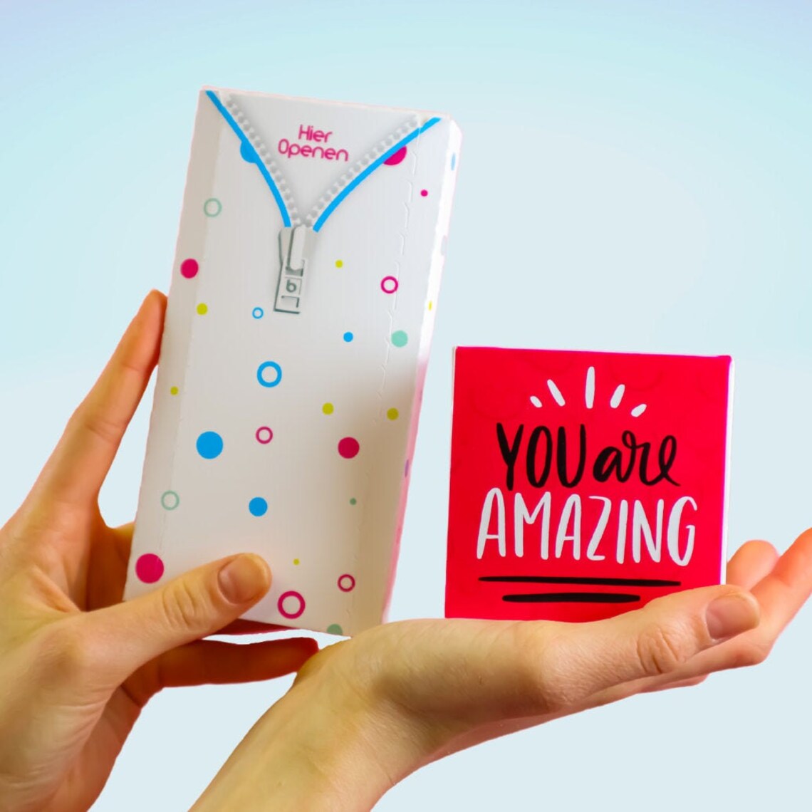 Boemby Exploding Confetti Greeting Card BOOM Card Surprise - Etsy