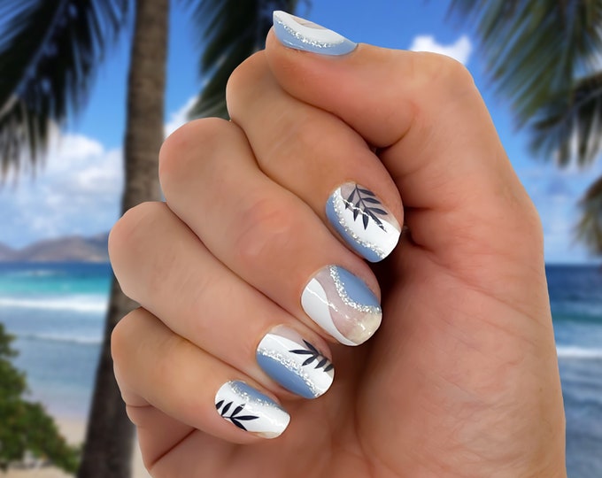 Holiday Cheer Nail Wraps | Holiday Nail Polish Stickers Nail Decals ...