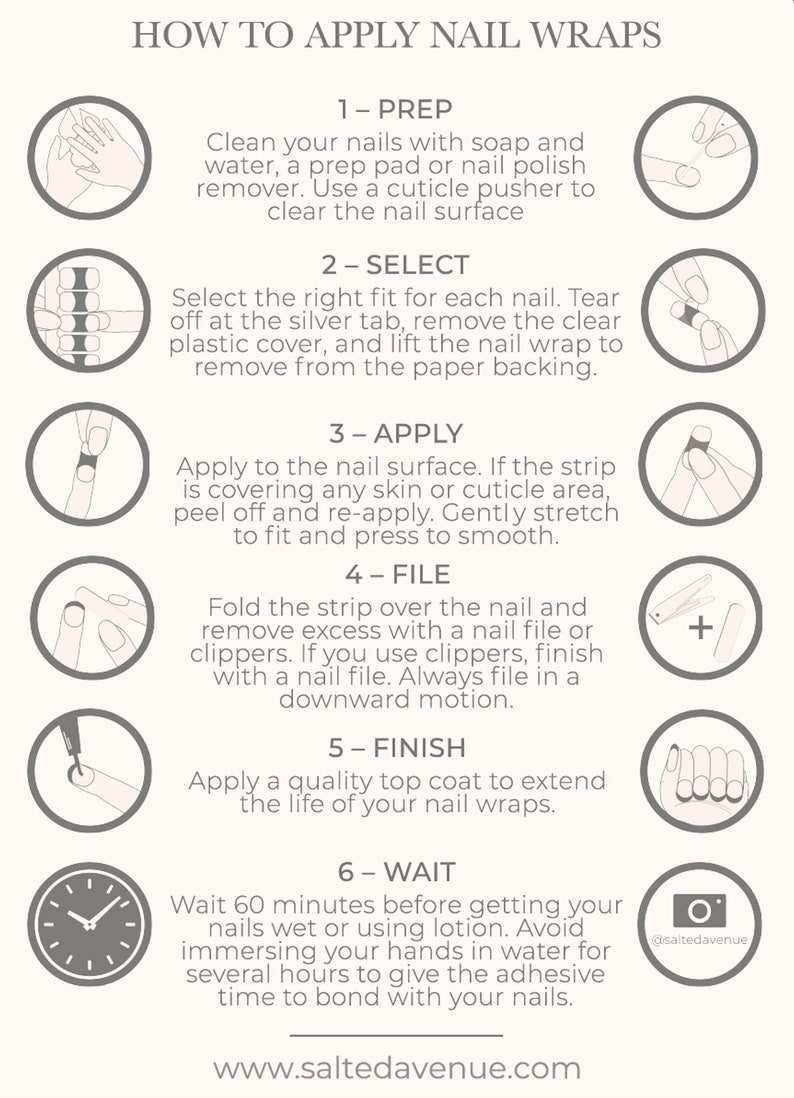 Winter Wonderland Nail Wraps Holiday Nail Polish Stickers Nail Decals ...