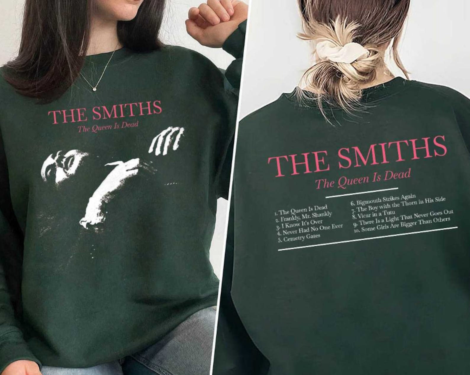 The Smiths Album Tshirtthe Smiths the Queen is Dead Shirtthe - Etsy