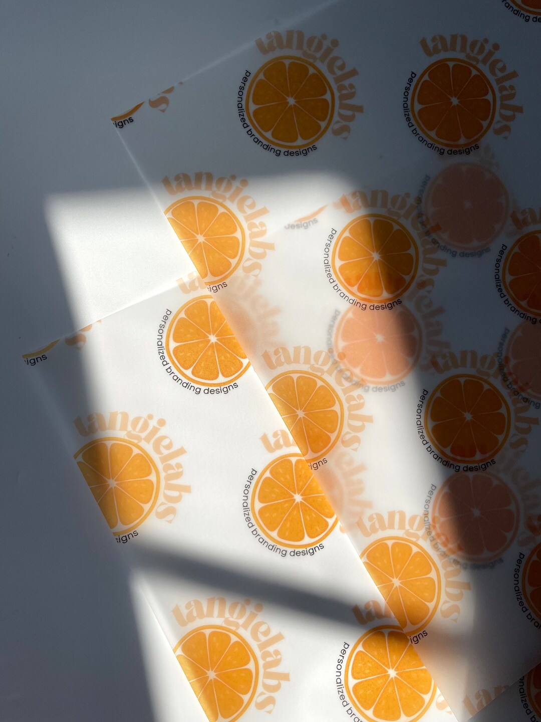 Personalized Vellum Paper, Logo Branding Packing Paper for Small ...