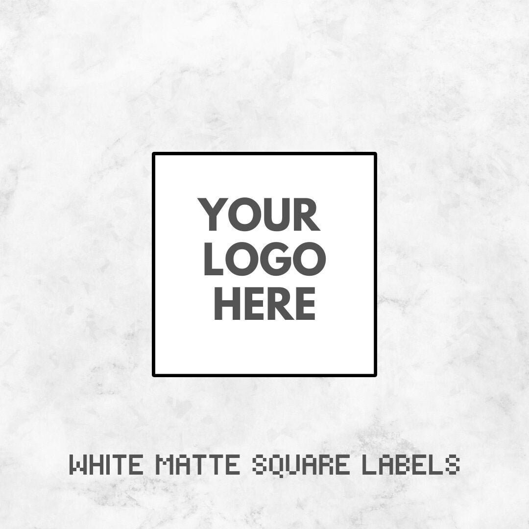 Custom Logo Square Stickers Personalized Logo Stickers Small | Etsy