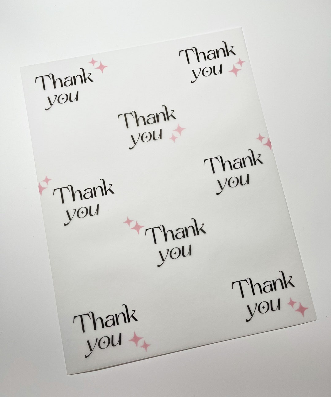 Thank You Wrapping Paper, Thank You Packaging, Small Business Packing ...