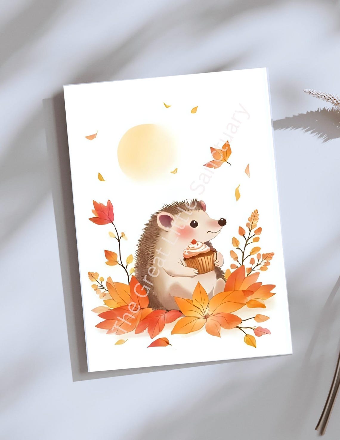 Printable Fall Themed Birthday Cards - Etsy